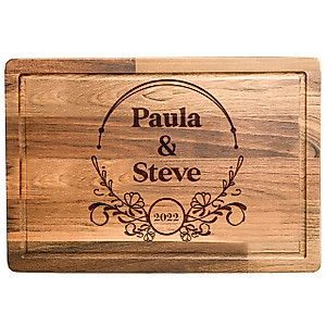 Personalized Cutting Boards, Christmas Gifts, Anniversary Gifts for Couple, House Warming Gifts New Home, Wedding Gifts for Couple, Personalized Gifts for Mom and Dad, Couple Gifts for Anniversary