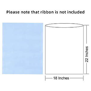 Shrink Wrap Basket Bags,20Pieces 18x22Inches Clear PVC Shrink Wrap Bags for Gift Basket