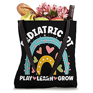Boho Rainbow Pediatric OT Occupational Therapy Tote Bag