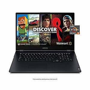 Lenovo Legion 5 15 Gaming Laptop I 15.6" FHD IPS 120Hz Display I AMD 6-Core Ryzen 5 4600H (>i7-8750H) I 16GB DDR4 1TB SSD I GeForce GTX 1650 Ti 4GB I Backlit USB-C Win10 Black + 32GB MicroSD Card