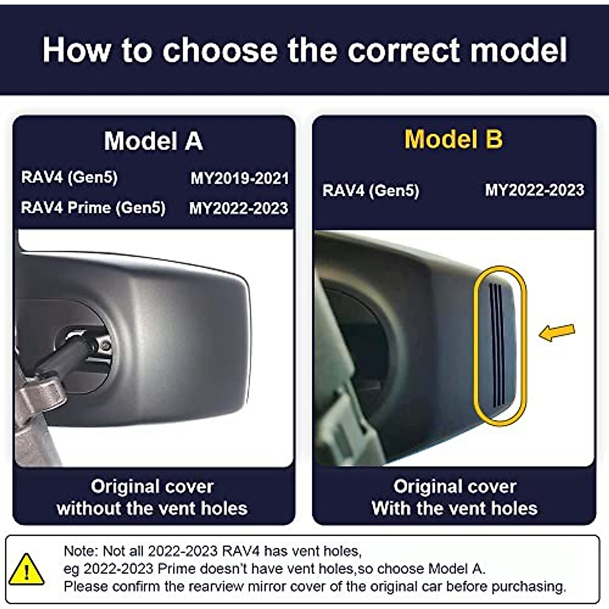 Fitcamx 4K Front and Rear Dash Cam Suitable for Toyota RAV4 2022 2023 LE Limited SE Adventure XLE XSE Gen5 (Model B), OEM Style, Dual 2160P+1080P HD Video, Loop Recording WiFi, G-Sensor, 128GB Card