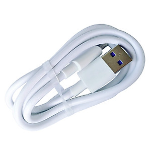 UPBRIGHT USB A to USB-C Charging Cable 5V Power Supply Charger Cord Compatible with Etekcity EFS-A591S-KUS Apex Smart WiFi Body Fat Scale Digital Bluetooth Bathroom Scale for Body Weight USB-C Cable