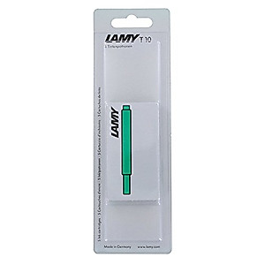 Lamy Fountain Pen Ink Cartridges, Green Ink, Pack of 20 (LT10GR)