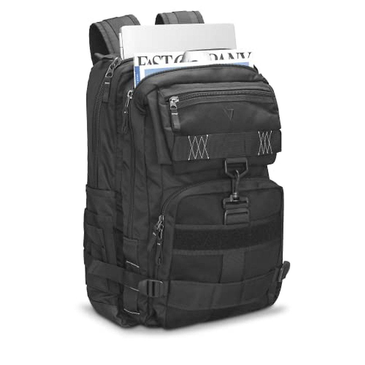 V7 Elite Black Ops CBX16-OPS-BLK Carrying Case (Backpack) for 16" to 16.1" Notebook - Black