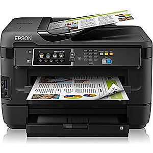 Epson WorkForce WF-3620 WiFi Direct All-in-One Color Inkjet Printer, Copier, Scanner, Amazon Dash Replenishment Ready