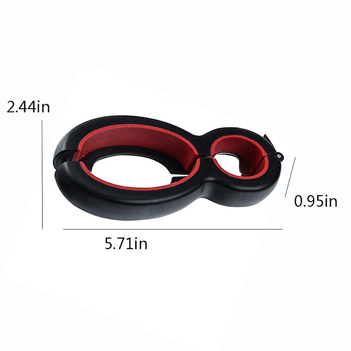 2 Pack Jar Opener Bottle Opener & Can Opener Multifunction Opener for Weak Hands,Arthritis Seniors,Elderly,Women,Seniors Kitchen Tool Set