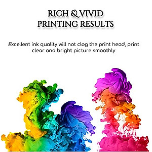 CLI-42 CLI42 Ink Cartridges Replacement for Canon Pixma Pro-100 Pro-100s Printers (1BK, 1C, 1M, 1Y, 1PC, 1PM, 1GY, 1LGY)