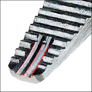 VAMPLIERS: 7.5" Long Nose High Carbon Steel Pliers with Screw Removing Jaws and Wire Cutter. Ideal for Removing Stuck, Stripped Screws & Fasteners in hard-to-reach spaces. Made in Japan: VT-001-7LN