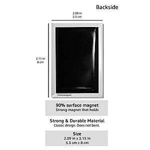 I Wanted to Prove The Sustaining Power of Music... - David Bowie Quotes Fridge Magnet, White