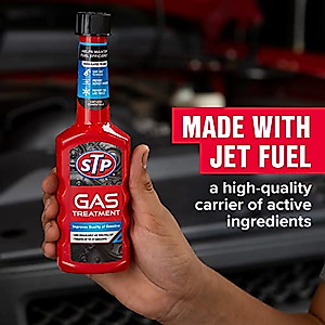 STP Gas Treatment, Fuel Intake System Cleaner, Bottles, 5.25 Fl Oz, Pack of 12