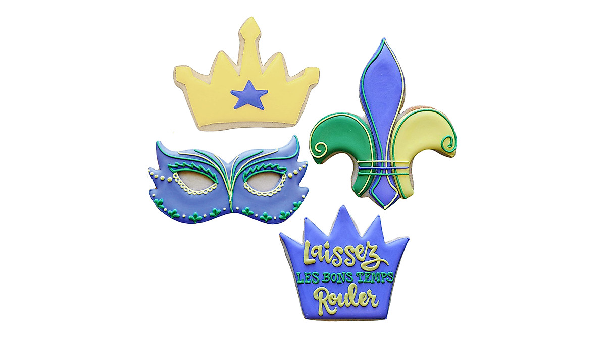 Mardi Gras Cookie Cutters Set - Celebrate in Style