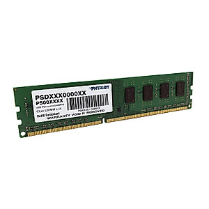 Patriot Signature 4GB DDR3 PC3-12800 (1600MHz) CL11 DIMM Memory Module PSD34G160081