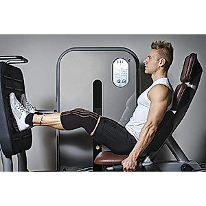 THX4COPPER Sports Compression Knee Brace for Joint Pain and Arthritis Relief, Improved Circulation Support for Running, Jogging, Workout,Gym-Best Knee Sleeve-Large