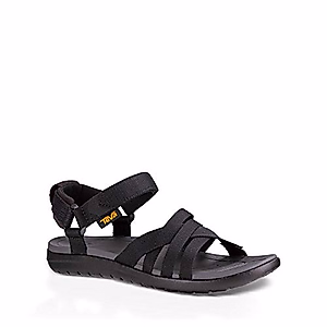 Teva Women's Sanborn Sandal, Black, 5 Medium US
