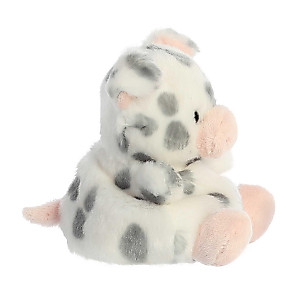 Aurora® Adorable Palm Pals™ Piggles Spotted Piglet™ Stuffed Animal - Pocket-Sized Play - Collectable Fun - White 5 Inches
