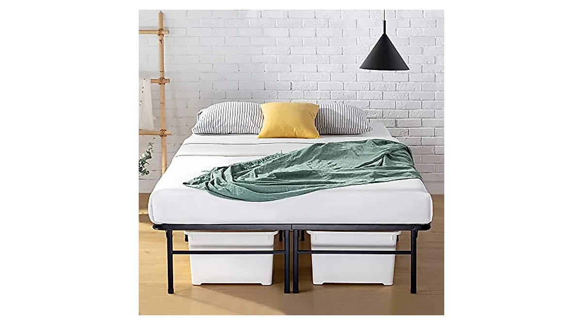 ZINUS SmartBase Heavy Duty Mattress Foundation / 16 Inch Metal Platform ...
