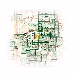 Maroon Bells, Redstone, Marble Map (National Geographic Trails Illustrated Map, 128)