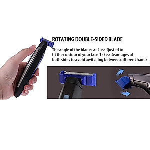 Replacement Heads for Old Version of Microtouch Solo Mens Shaver Electric Micro Trimmer (Pack of 6)