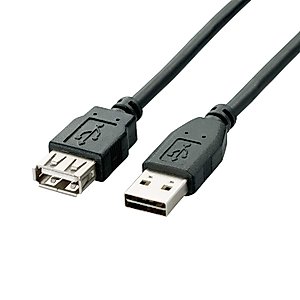 Elecom USB cable U2CDE50BK