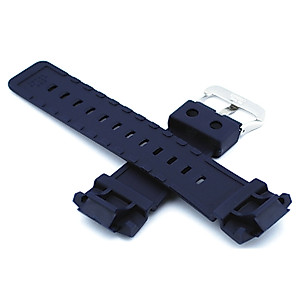 Casio Genuine Replacement Strap for G Shock Watch Model G-100-2B, G-2310-2V, G-2400-2V, G-100-2BV