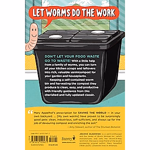 Worms Eat My Garbage, 35th Anniversary Edition: How to Set Up and Maintain a Worm Composting System: Compost Food Waste, Produce Fertilizer for Houseplants and Garden, and Educate Your Kids and Family
