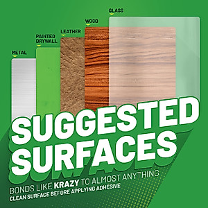 Krazy Tape Clear Double Sided Mounting Tape, 2 Sided Tape, 1" x 2" Clear Adhesive Strips (Pack of 24 Pre-Cut Pieces)