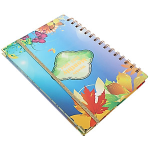 MAGICLULU 2pcs 2023 Agenda Book Note Pads Home Supply English Note Taking Book Spiral Academic Planner Daily Planner Notebook Schedule Notebooks Planners Paper Calendar Book Office Household