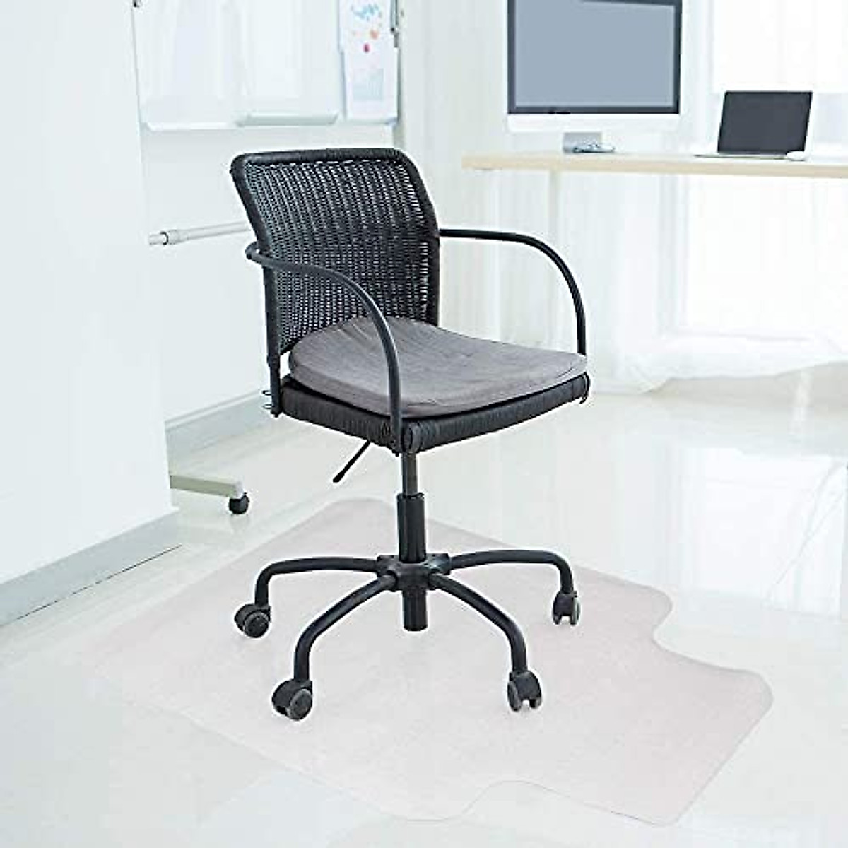[48" X 36"] Chair Mat,Office Chair Mat for Carpets, Floor mat for Desk Chair,Transparent Mats for Chairs,Heavy Duty & Easy Glide,Multi-Purpose Protector Chair Carpet for Home