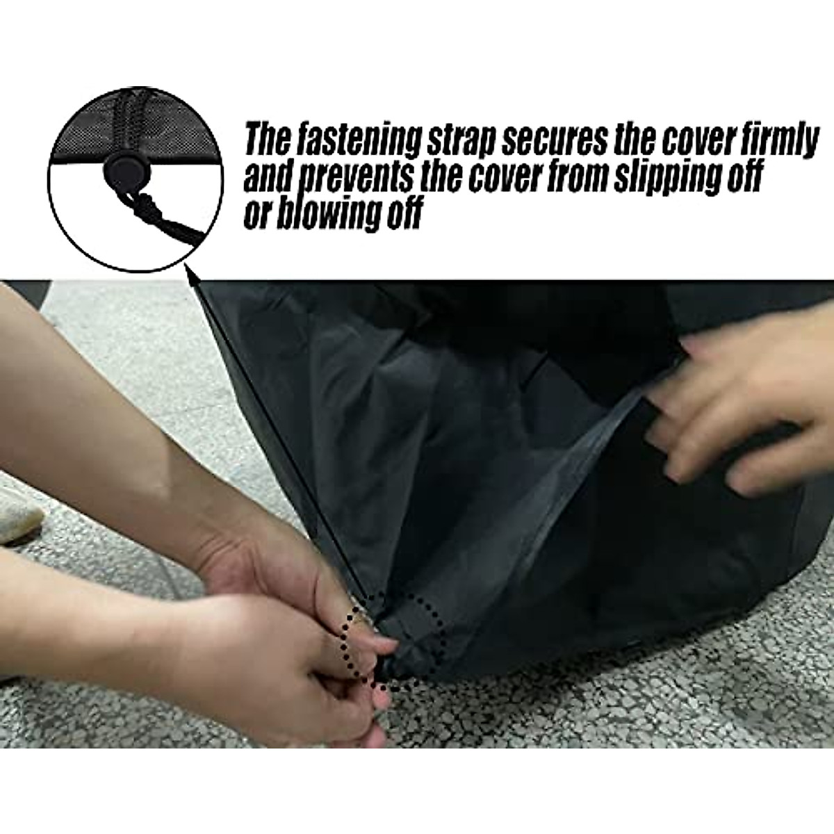 Gas firepit Cover, 31 inches (L) X 31 inches (W) X 24 inches (H)