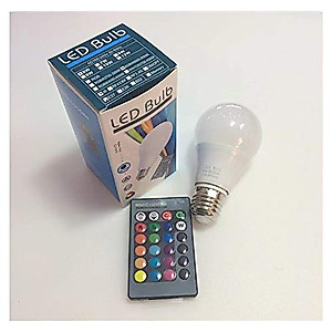 TANMAR Color Changing Light Bulb,Smart Bulb [2 Pack], E26/E27 9W (85-265V) RGBW LED