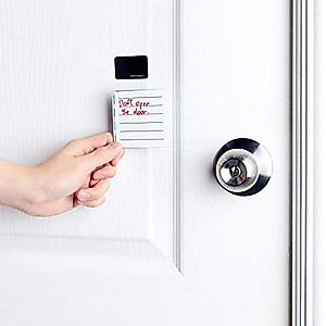 Bravestorming Mover Erase, Stackable and Magnetic Mini Whiteboard on The Palm, 72x72x3mm, Pack of 4 (Pen Included) (Yellow), Art Supplies for School and Office Projects and Presentations