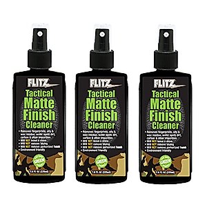 Flitz TM 81585-3A-3PK Tactical Matte Finish Cleaner, 7.6 oz., 3-Pack