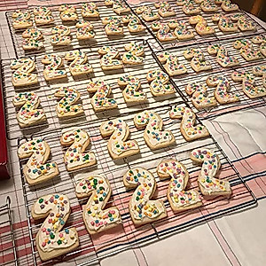 Large Number Two #2 Cookie Cutter, 4.25" Made in USA by Ann Clark