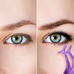 BQTQ 84 Pieces Eyelash Applicator Tool Plastic Eyelash Tweezers False Eyelashes Extension Tweezers Fish Tail Clip for Lashes Application and Removal, 14 Colors