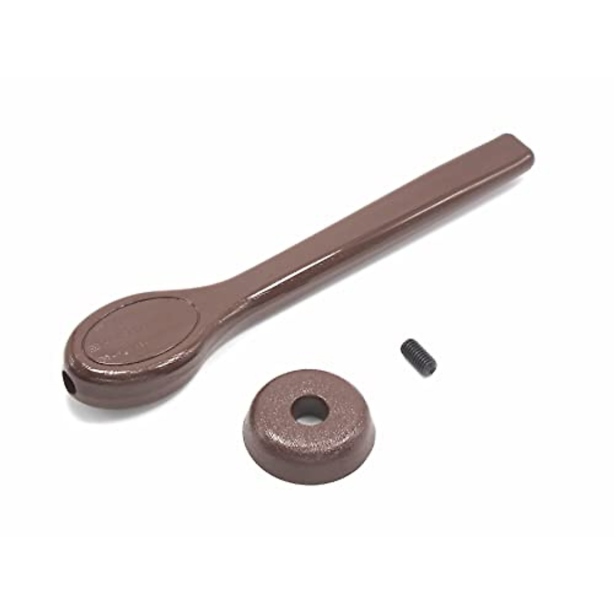 KUANYUOO Lever Star Hole Foot Rest Release Right/Left Hand with Set Screws, Fits Lazy Boy Star Hole for Tube and More Recliner Handle and Furniture