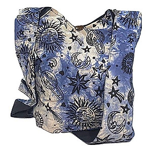 Original Collections Celestial Cross Body Shoulder Bag Purse in Blue