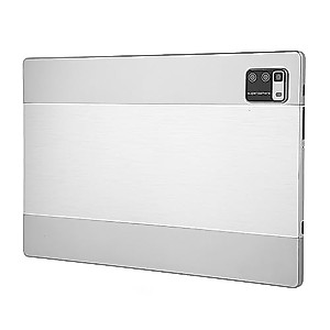 HEEPDD Tablet PC, 1920x1200 6GB 128GB Childrens Tablet Silver Gray 100‑240V for Entertainment (US Plug)