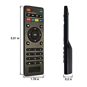 X96 Mini Remote Control X96 S905W Replacement Remote Control for MXQ Pro 4K,T95M,T95N,T95X,MX9,H96,H96 pro+ Android TV Box Remote Control
