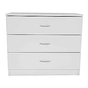 Nightstand Bedside Table Drawer Cabinet Modern Wood Dresser Bedroom Storage Drawer Bedside End Table 3 Drawer Cabinet 3-Drawer Dresser Storage Tower Dresser