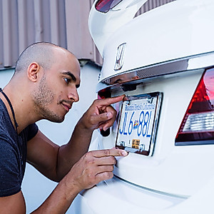 Au-ve-co 1000 Bulk Zinc Plated License Plate TAG Screws Hex Head Car Dealer Lot Self