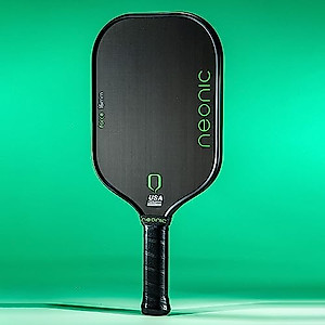 Neonic Force 16mm Carbon Fiber Pickleball Paddle, Thermoformed Elongated Professional Paddle with Foam Injection Unibody