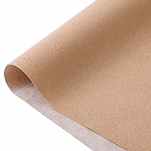 Removable Velvet Fabric Self Adhesive Felt Fabric Liner Beige Velvet Drawer Liner for Jewelry Drawer Craft Felt Fabric Sheet Art & Craft Making 14.2" x 98"
