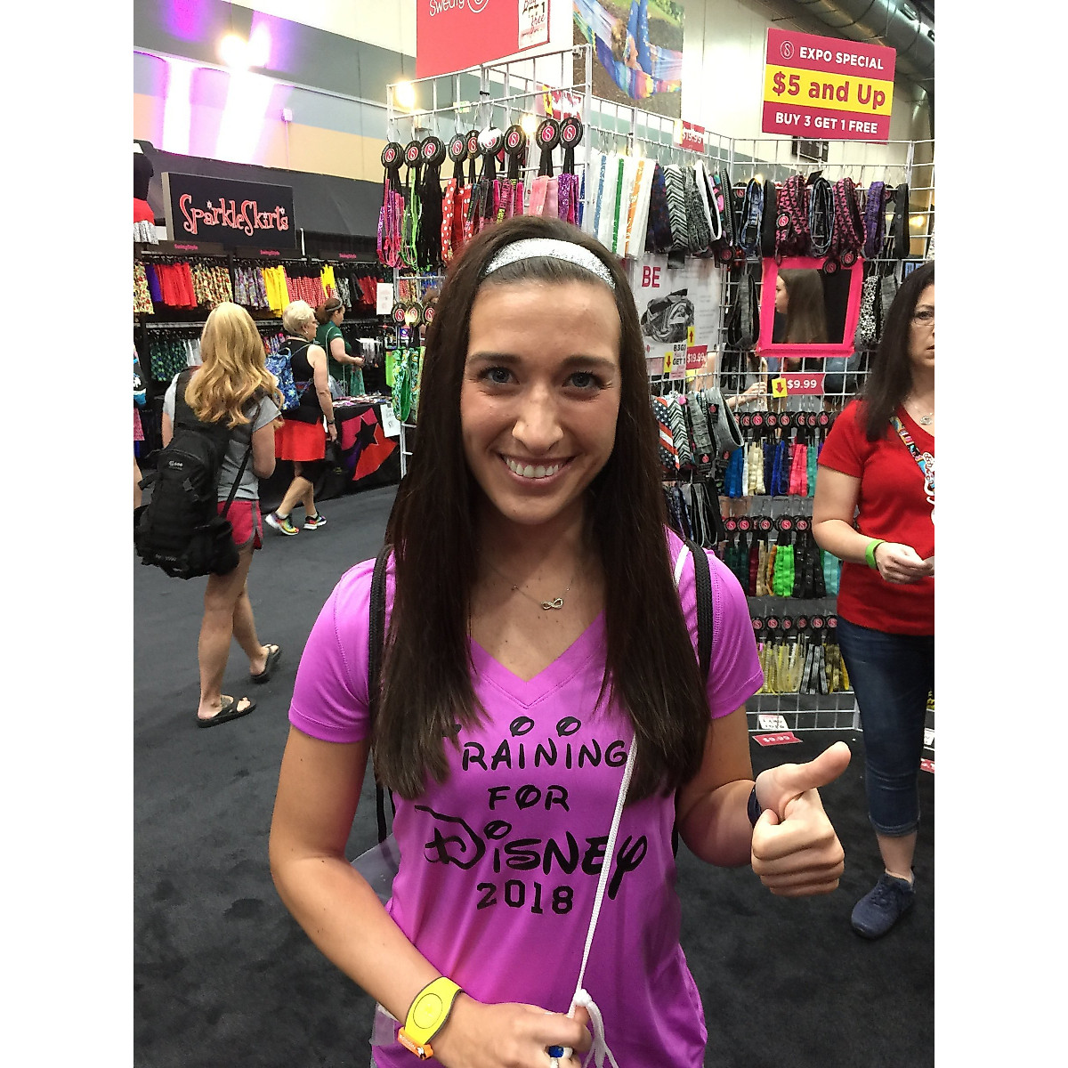 Sweaty Bands Womens and Girl Headband - Non-Slip Velvet-Lined Glitter Hairband - Viva Diva Silver 1-Inch