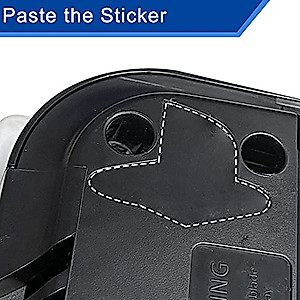 PS5 Logo Underlay Sticker for Playstation 5 Console & PS Logo Vinyl Decal Sticker for DualSense Controller (Classic Retro-Look Color) - 2 Packs