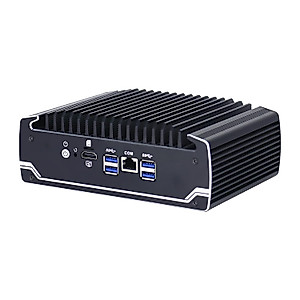 Micro Firewall Appliance, Mini PC, OPNsense, VPN, Router PC, Intel I7 8550U, HUNSN RX03, AES-NI, Nano SIM Slot, HDMI, COM, 6 x Intel I211, Vesa Mount, 16G RAM, 512G SSD