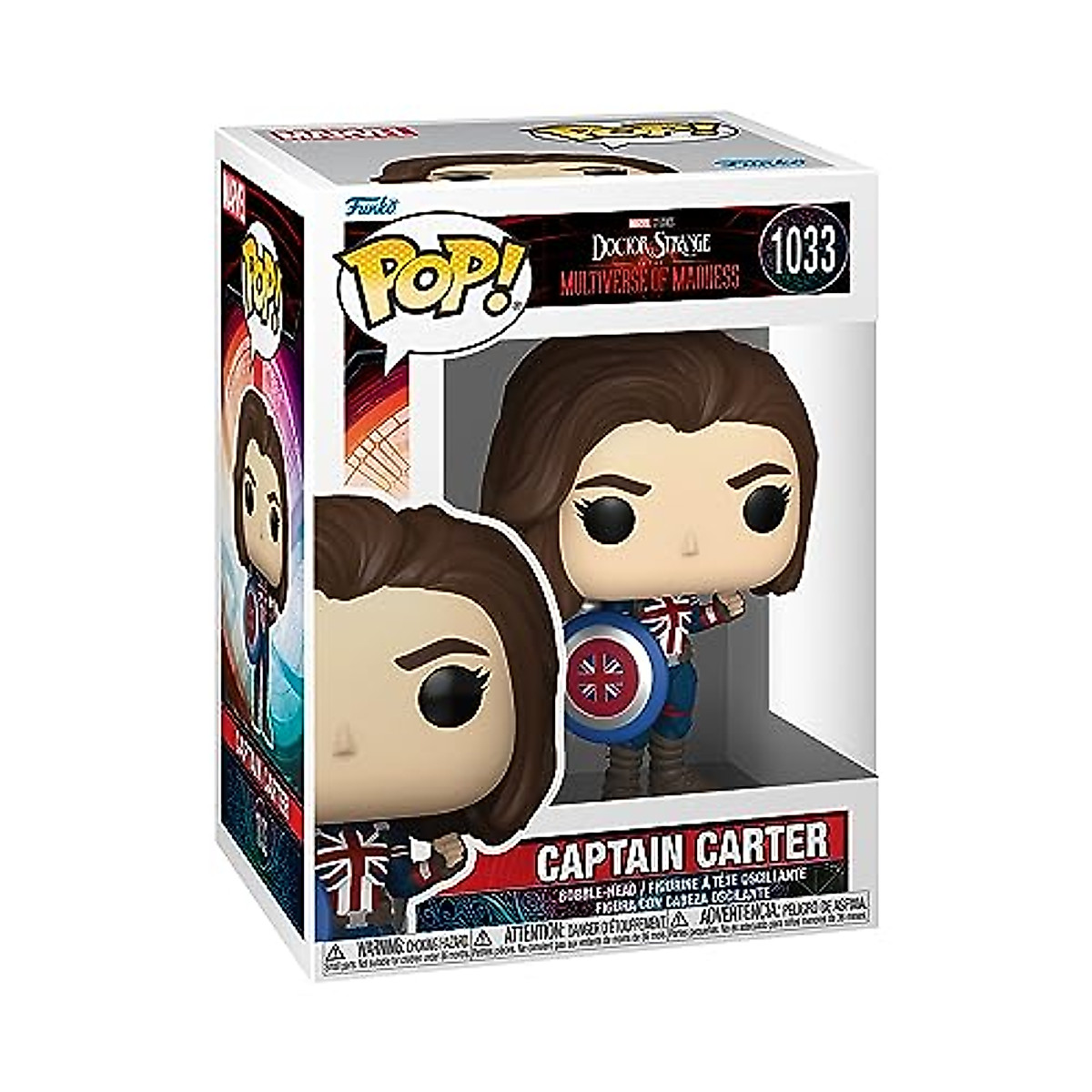 Funko Pop! Marvel: Doctor Strange Multiverse of Madness - Captain Carter