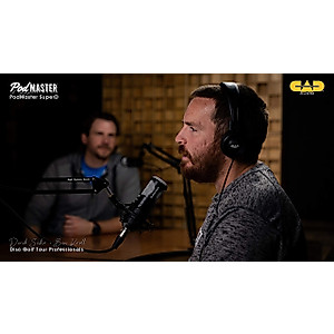 CAD PM4100 PodMaster BOOM Broadcast/Podcast Boom Arm Mic Stand