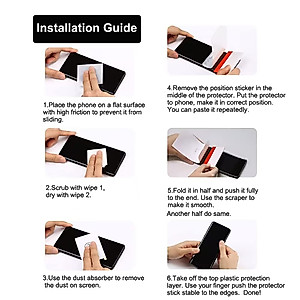 PORRVDP Hydrogel Screen Protector for Oppo Reno 6 Pro 5G (NOT Tempered Glass Film),2 Pcs Upgraded Flexible TPU Transparent Protective Screen Protector [Clear HD] [Ultra Sensitivity][Non-breakable]