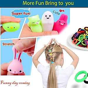 XYTLAX 16800+ Rubber Bands for Bracelets Making Kits in 35 Colors,600 S-Clips,300 Beads, 30 Charms, DIY Rubber Loom Bands Kit DIY Art Craft Birthday Christmas Gift (Blue)