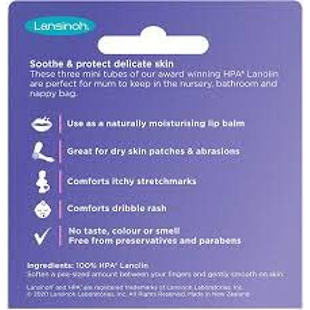 LAN10020EA - HPA Lanolin Nipple Cream, 40 g